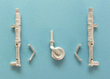 Scale Aircraft Conversions 48205 Supermarine Spitfire Mk.XIV - Landing Gear (designed to be used with Academy kits)