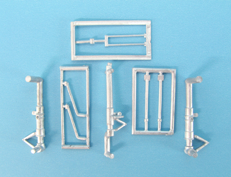 Scale Aircraft Conversions 48191 Lockheed P-38 Lightning - Landing Gear (designed to be used with Academy and Eduard kits)