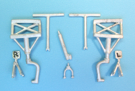 Scale Aircraft Conversions 48183 Cessna UC-78 / T-50 Bobcat - Landing Gear (designed to be used with Czech Model kits)
