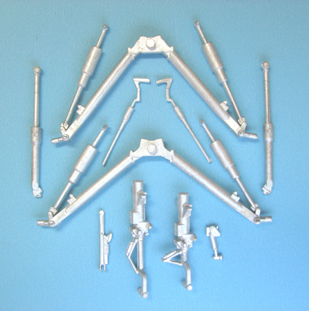 Scale Aircraft Conversions 48180 ROKAF T-50 B - Landing Gear (designed to be used with Academy kits)