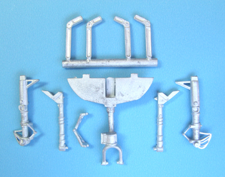 Scale Aircraft Conversions 48179 Grumman F9F Panther - Landing Gear (designed to be used with Trumpeter kits)