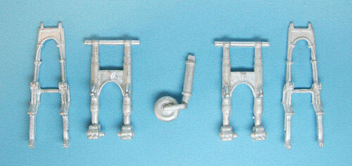 Scale Aircraft Conversions 48280 Westland Whirlwind - Landing Gear (designed to be used with Trumpeter kits)