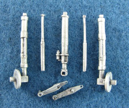 Scale Aircraft Conversions 48097 Mikoyan MiG-21 Fishbed - Landing Gear (designed to be used with Academy kits)
