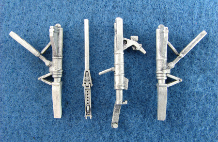 Scale Aircraft Conversions 48095 McDonnell-Douglas F-15 A/C/E/I/DJ Eagle - Landing Gear (for Hasegawa kits)