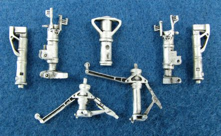 Scale Aircraft Conversions 48061 Grumman F-14 A/B/D Tomcat - Landing Gear (designed to be used with Hasegawa kits)