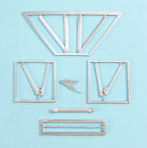 Scale Aircraft Conversions 32154 Nieuport XXIII - Landing Gear and V-Main Struts (designed to be used with Copper State Models kits)