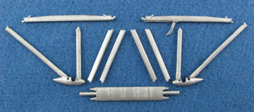 Scale Aircraft Conversions 32034 Royal Aircraft Factory S.E.5a (early) - Landing Gear and Struts (designed to be used with Roden kits)