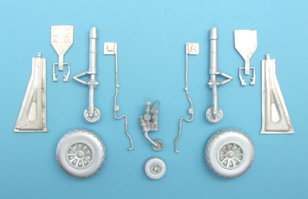 Scale Aircraft Conversions 32065 North American P-51 Mustang - Landing Gear (designed to be used with Hasegawa kits)