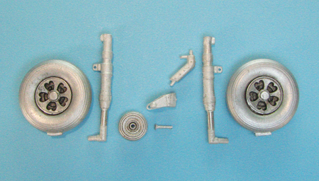 Scale Aircraft Conversions 32075 Supermarine Spitfire Mk.II / Mk.Vb / Mk.VI - Landing Gear (designed to be used with Hasegawa kits)