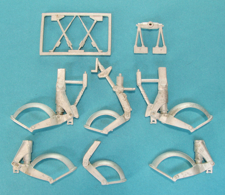 Scale Aircraft Conversions 32082 Gloster Meteor - Landing Gear (designed to be used with Hong Kong Models kits)
