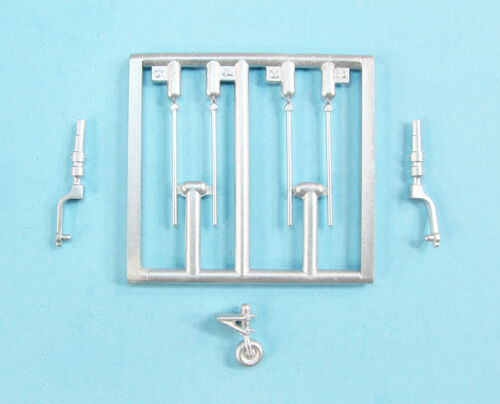 Scale Aircraft Conversions 48379 Seversky P-35 A - Landing Gear (designed to be used with Academy, Hobbycraft and Wolfpack kits)