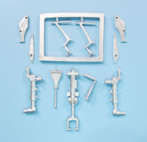 Scale Aircraft Conversions 48419 Lockheed-Martin F-22 A Raptor - Landing Gear (designed to be used with I Love Kit kits)