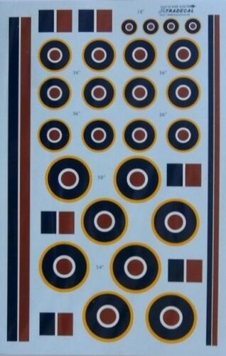 Xtradecal 48030 RAF National Insignia - Roundels C1 Type