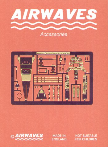 Airwaves C48027 Focke-Wulf Fw-190 A/F - Cockpit Set (designed to be used with Airfix, Arii, Matchbox and Otaki kits)