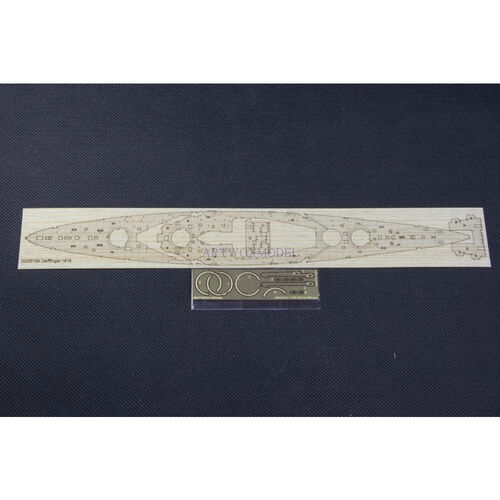 Artwox BW20026 SMS Derfflinger (1916) Wooden Deck with PE (for Snowman SP7034 kit)