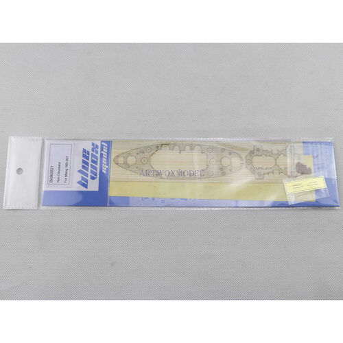 Artwox BW40021 Chibimaru USS Cleveland Wooden Deck, Masking sheet, Planking Masking and PE (for Meng WB-007 kit)