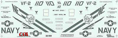 CAM 32099 Grumman F-14 D Tomcat - 163898 NE/110 VF-2 Bounty Hunters USS Constellation 1994