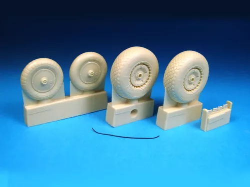 Barracuda Studios R32067 Me-262 Main, Plain Hub Nosewheels
