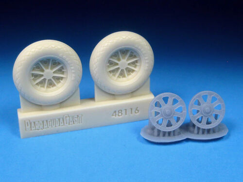 Barracuda Studios R48116 F4U Corsair Postwar Tread Mainwheels