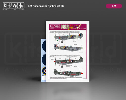 Kits World 124002 Supermarine Spitfire Mk.IXc