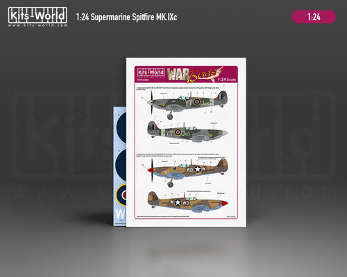 Kits World 124004 Supermarine Spitfire Mk.IXc