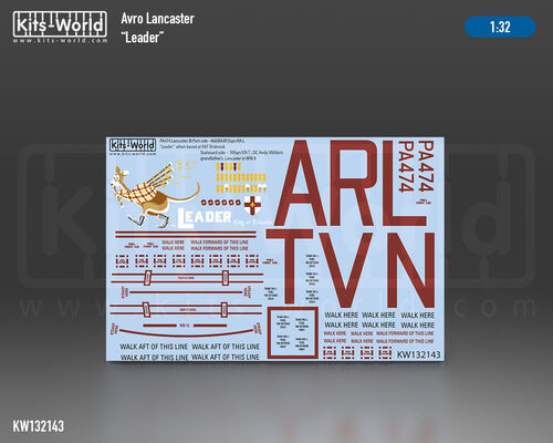 Kits World 132143 Avro Lancaster B.Mk.I ('Leader')