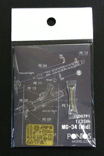 Pontos Model 35007P1 MG-34 Mid Metal Barrel