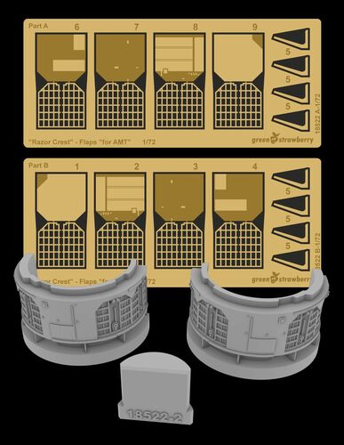 Green Strawberry 18522 Razor Crest - Flaps (AMT)