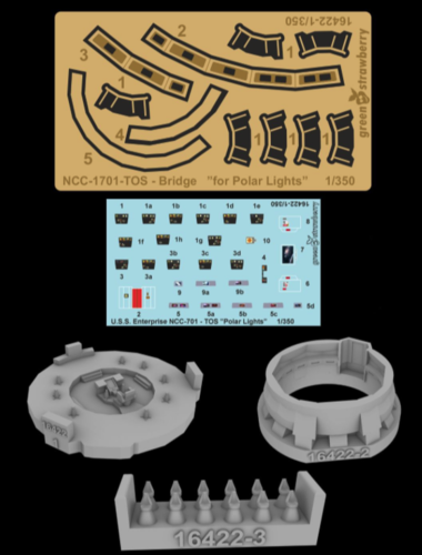 Green Strawberry 16422 NCC-1701-TOS - Bridge