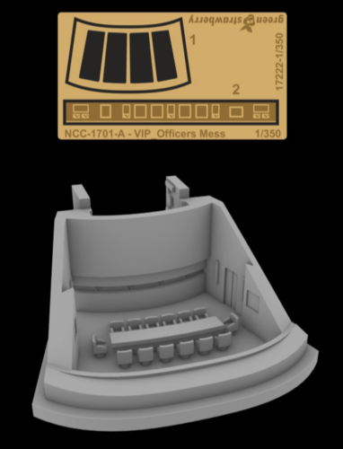 Green Strawberry 17222 U.S.S. Enterprise NCC-1701-A - VIP Officers Mess