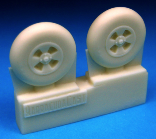 Barracuda Studios R72221 Hawker Tempest Mainwheels - Smooth Tread