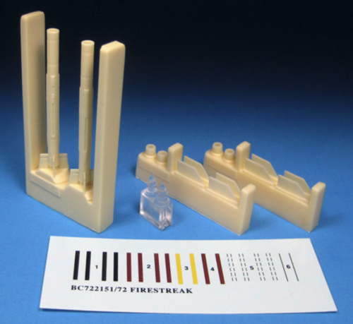 Barracuda Studios R72215 Firestreak Air to Air Missiles