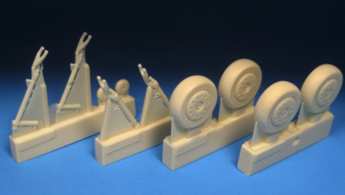 Barracuda Studios R48439 Yak-28 Brewer, Firebar Wheels Set