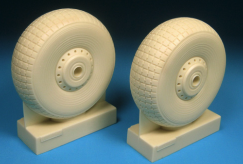 Barracuda Studios R32410 Lancaster Mainwheels - Block Tread