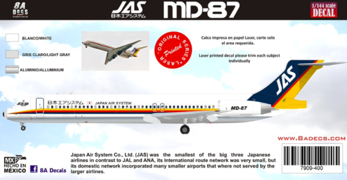 8aDecs 7909-400-200 JAS MD-87