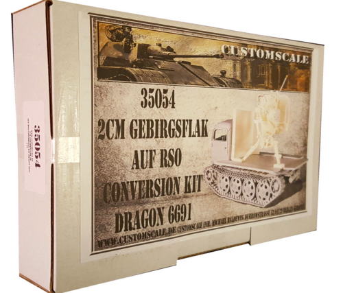 Custom scale 35054 Sd.Kfz.6 Armored Field Conversion Resin Kit