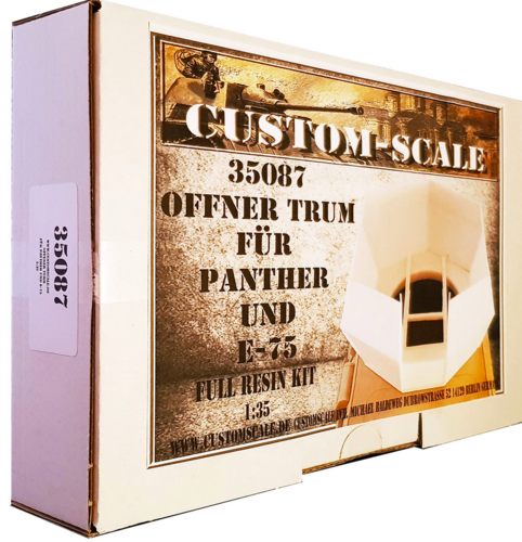 Custom scale 35087 Open turret for Panther and E-75