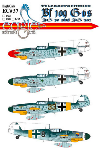 Eagle Editions D37-48 Bf 109 G-6s