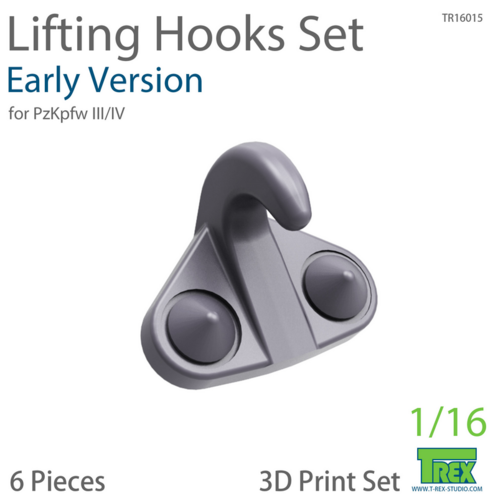 T-Rex Studio 16015 Lifting Hooks Set Early Version for PzKpfw III/IV