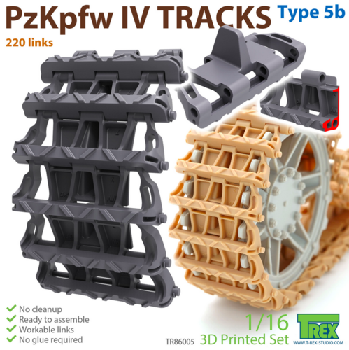 T-Rex Studio 86005 PzKpfw.III/IV Tracks Type 5b