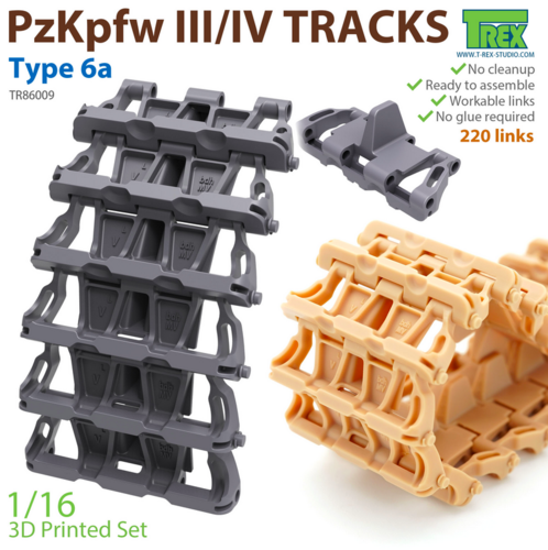 T-Rex Studio 86009 PzKpfw III/IV Tracks Type 6a