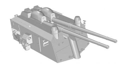 L'Arsenal 2.0 3D144028 DKM 10.5cm SK-C33 on mount C31