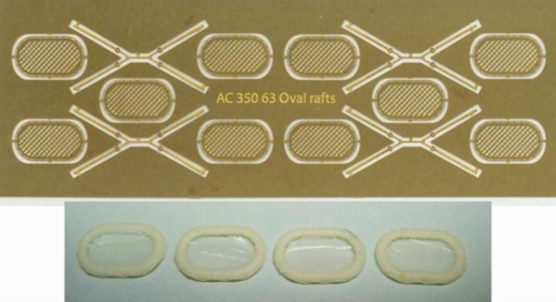 L'Arsenal 2.0 AC35063 Large oval rafts x20