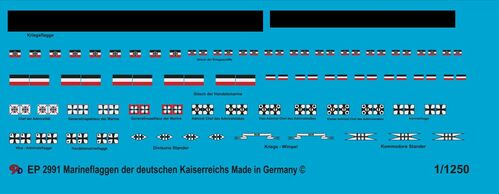 Peddinghaus-Decals 2991 Ensigns Of The Prussian Navy