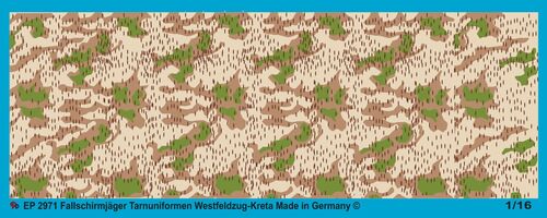 Peddinghaus-Decals 2971 German Camouflage Uniforms For German Paras Early War