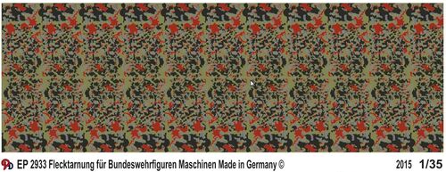 Peddinghaus-Decals 2933 German Bundeswehr Camouflage Uniform