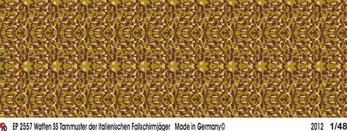 Peddinghaus-Decals 2557 Waffen SS Uniform Scheme Italian Paras