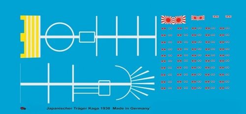 Peddinghaus-Decals 3239 Japanese Carrier Kaga 1930