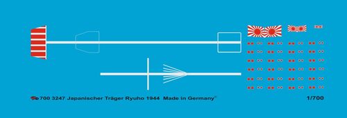 Peddinghaus-Decals 3247 Japanese Carrier Ryuho 1944