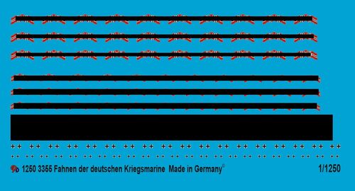 Peddinghaus-Decals 3355 Standards Of The German Navy II World War